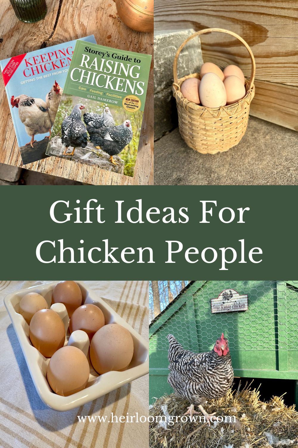 Gifts for people who love chickens - Heirloom Grown