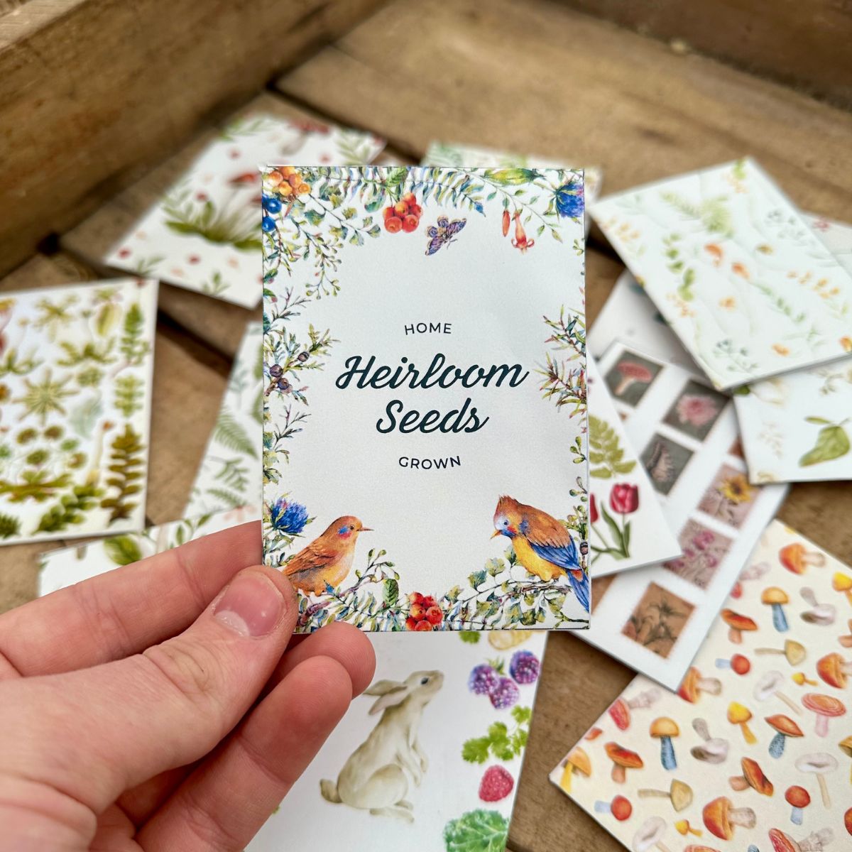 Free Printable Seed Packets - Heirloom Grown