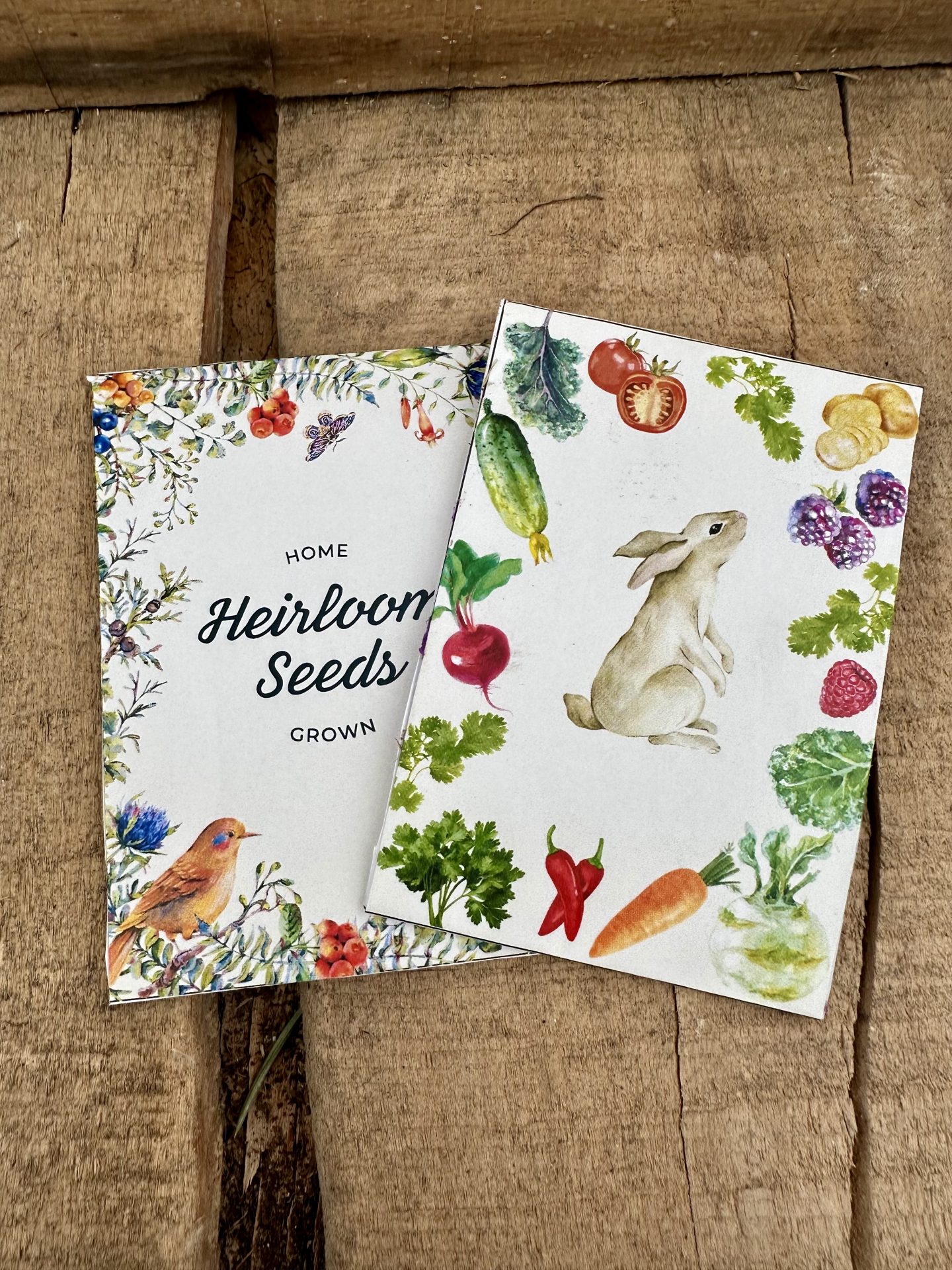 Free Printable Seed Packets - Heirloom Grown