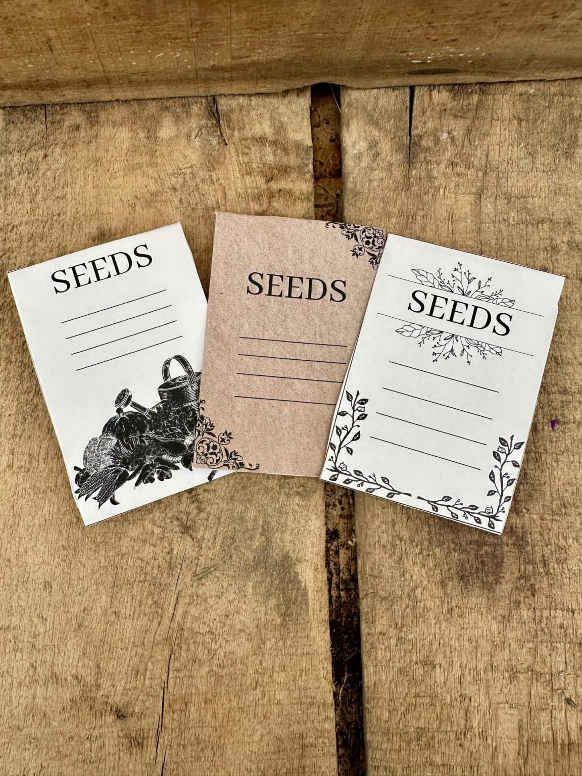 Free Printable Seed Packets - Heirloom Grown